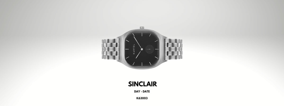 Sinclair Watch 42mm -Day/Date - K63001 - Kartel